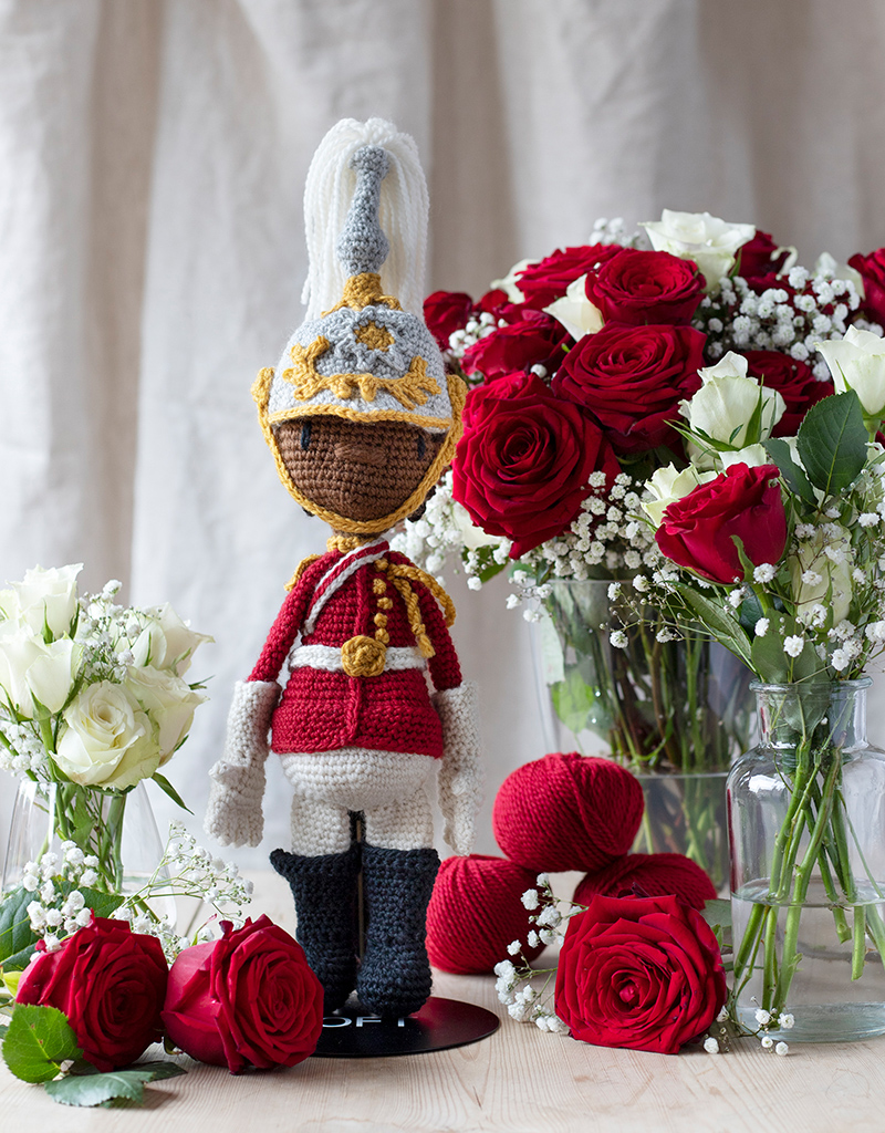 Kings Guard Soldier Doll Crochet Kit | TOFT