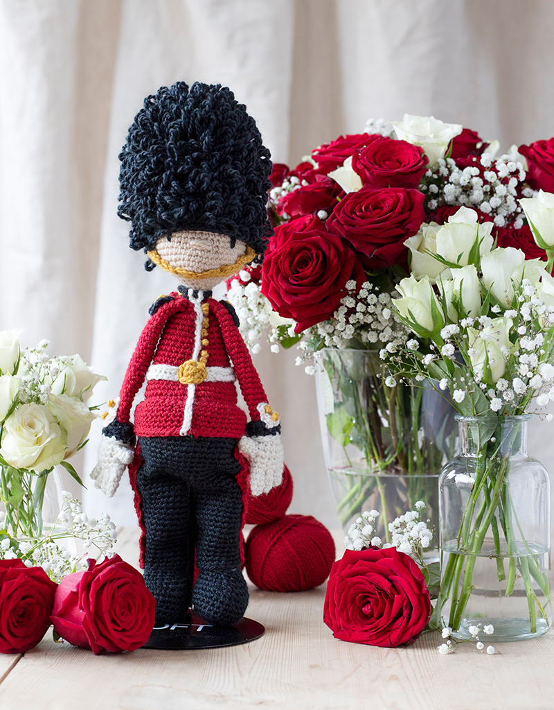 Kings Guard Soldier Doll Crochet Kit | TOFT