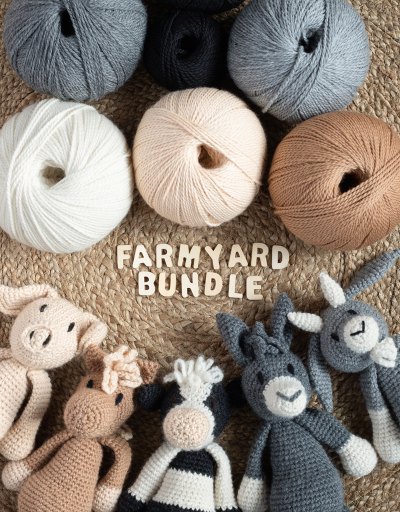 Edward's Menagerie: Crochet Farmyard Wool Bundle | TOFT
