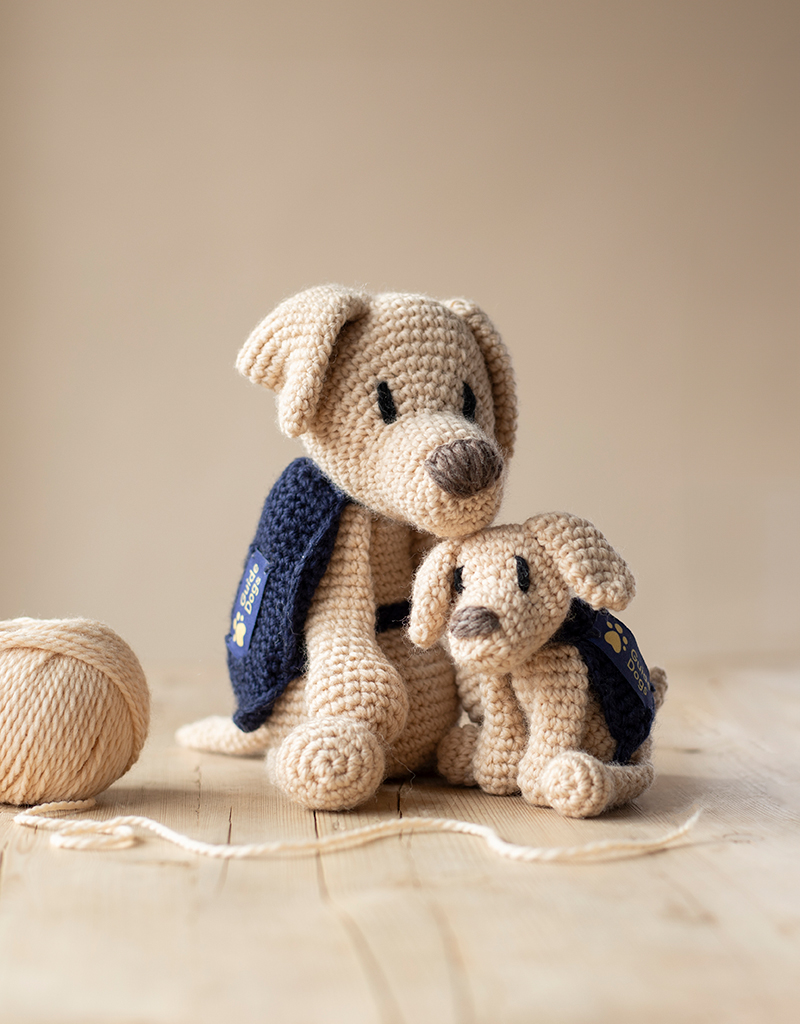 Mini Guide Dog Crochet Kit - Includes Charity Donation | TOFT