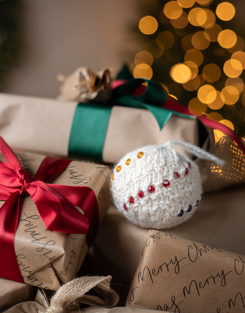 Knitted Beaded Bauble Kit | TOFT