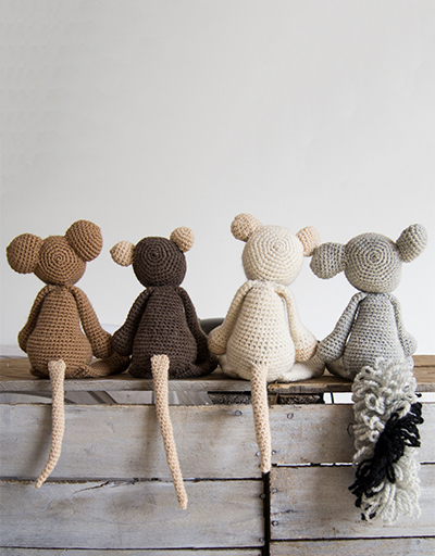 Little Critters Amigurumi Crochet Bundle: British Wool | TOFT