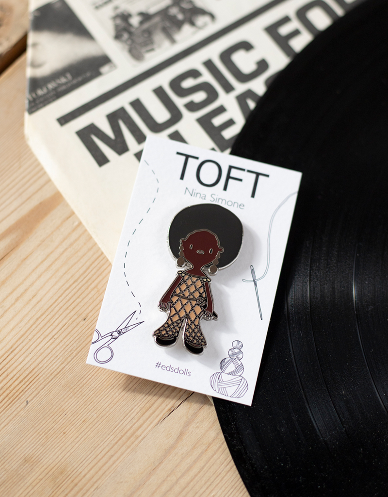 Nina Simone Pin Badge | TOFT