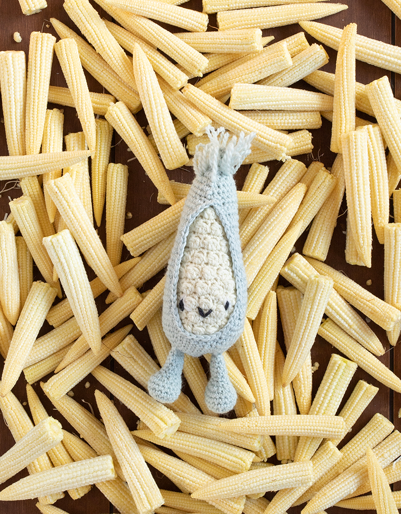 Crochet Your Own Baby Sweetcorn Vegetable Kit | TOFT