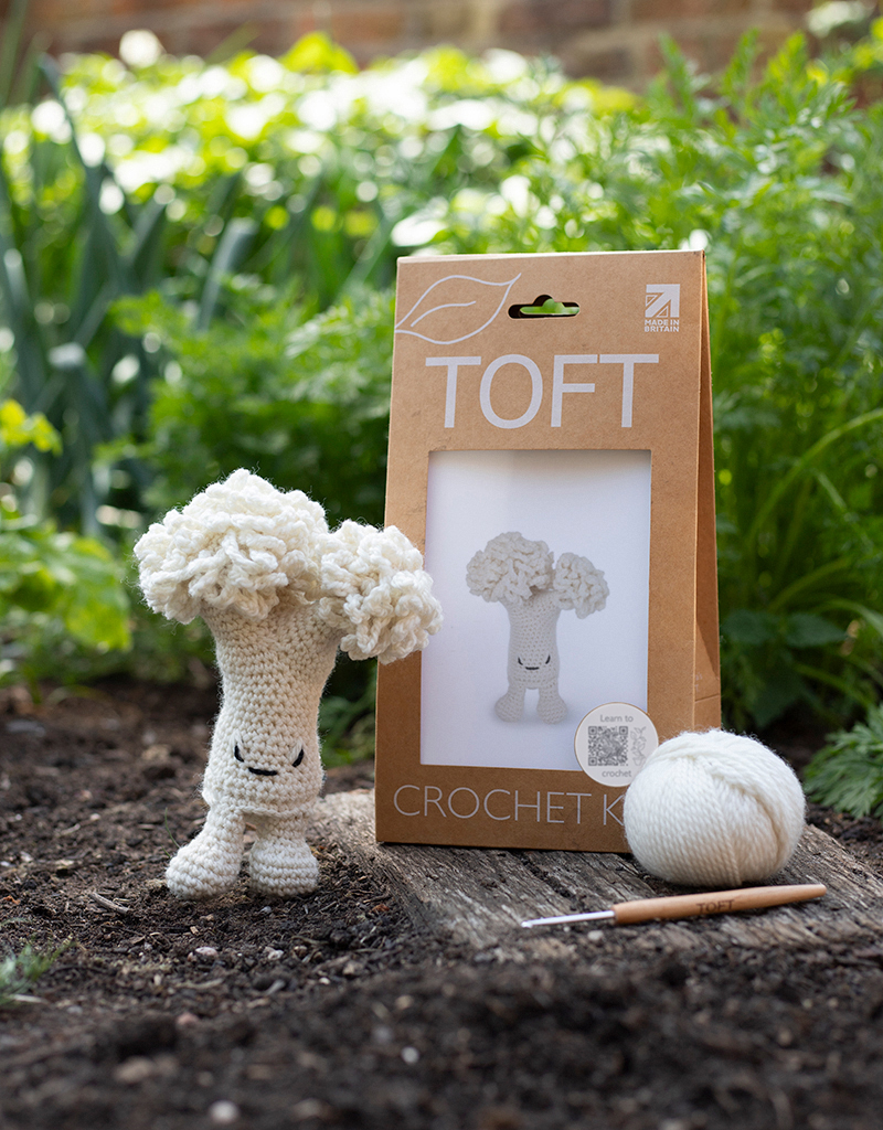 Cauliflower Floret Crochet Vegetable Kit | TOFT