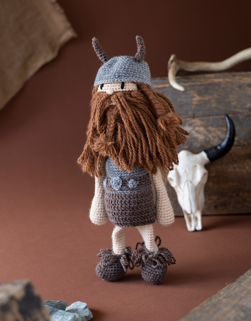 Ed's Dolls Viking Costume Crochet Kit | TOFT