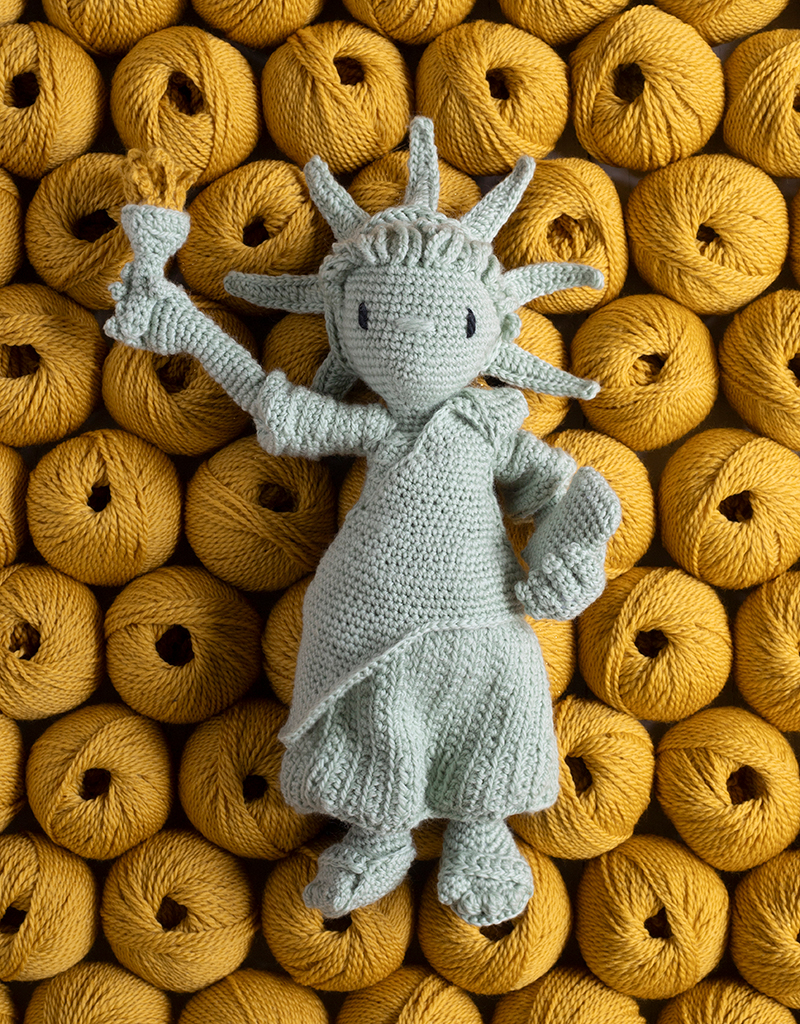 Crochet Statue of Liberty Doll Kit | TOFT