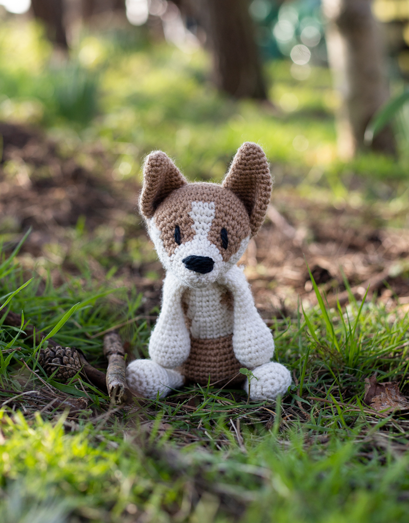 Crochet Corgi Amigurumi Project: British Wool | TOFT