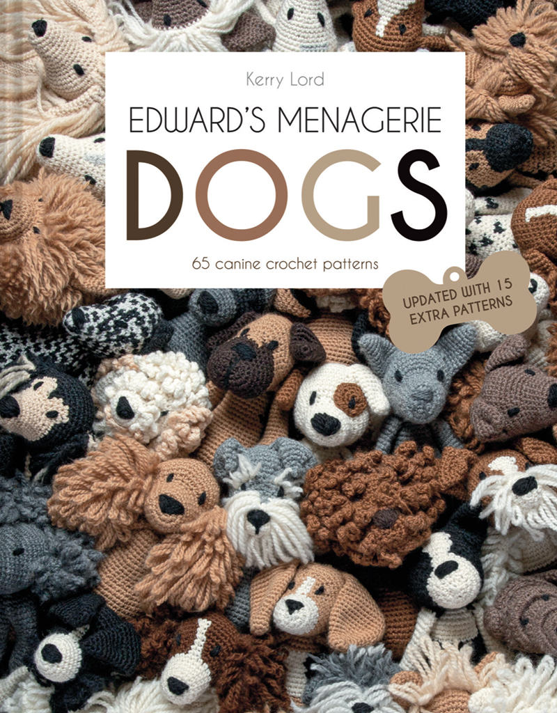 Edwards Menagerie Dogs: Crochet Dog Pattern Book | TOFT
