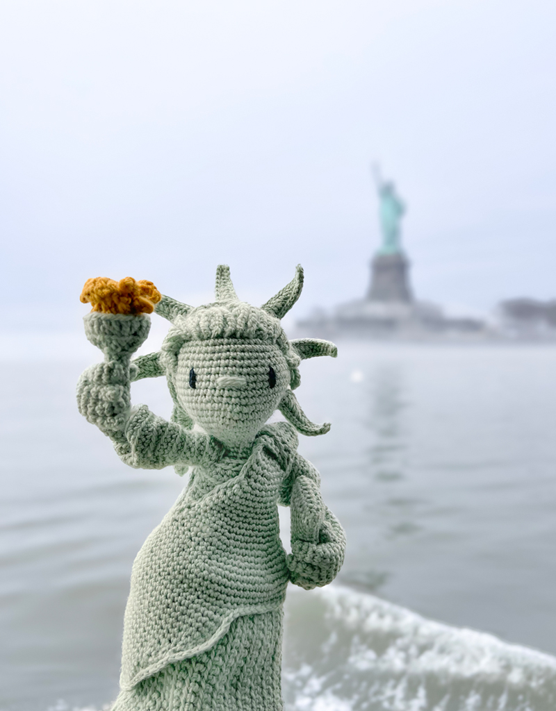 Crochet Statue of Liberty Doll Kit | TOFT