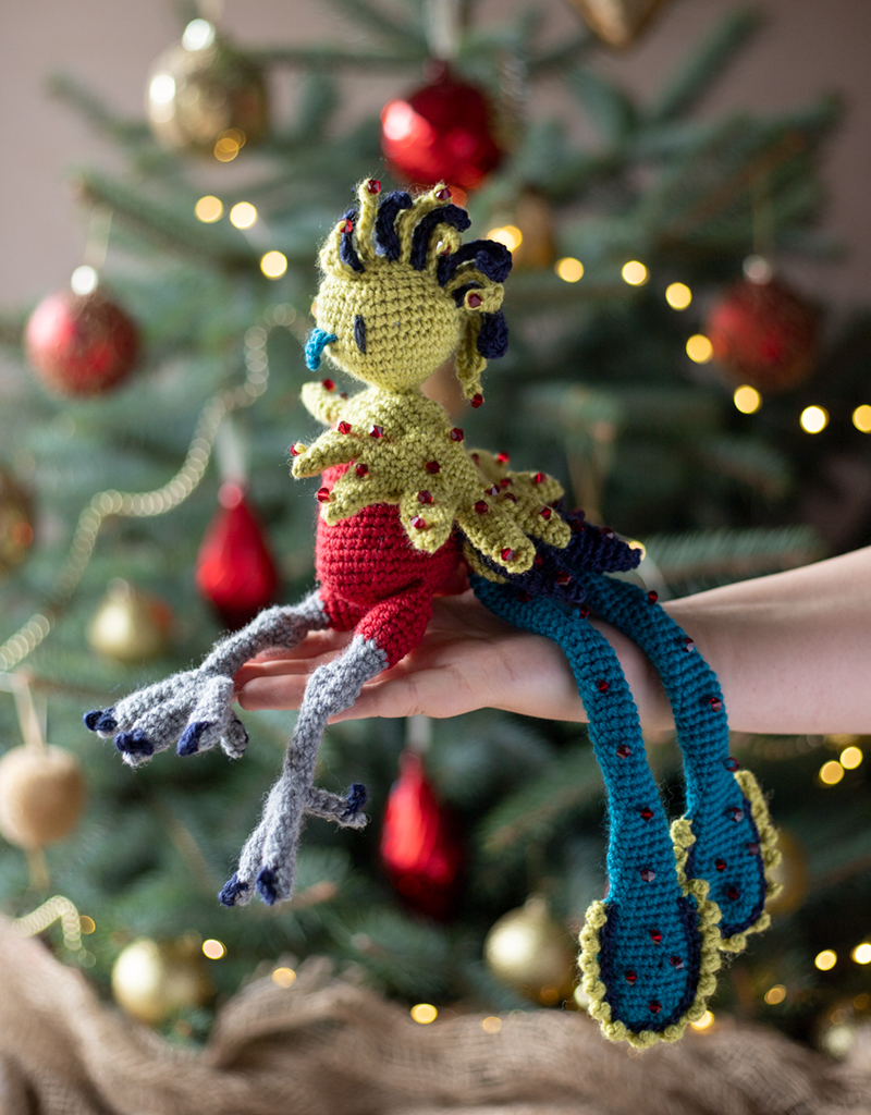 Beaded Bird Crochet Project | TOFT
