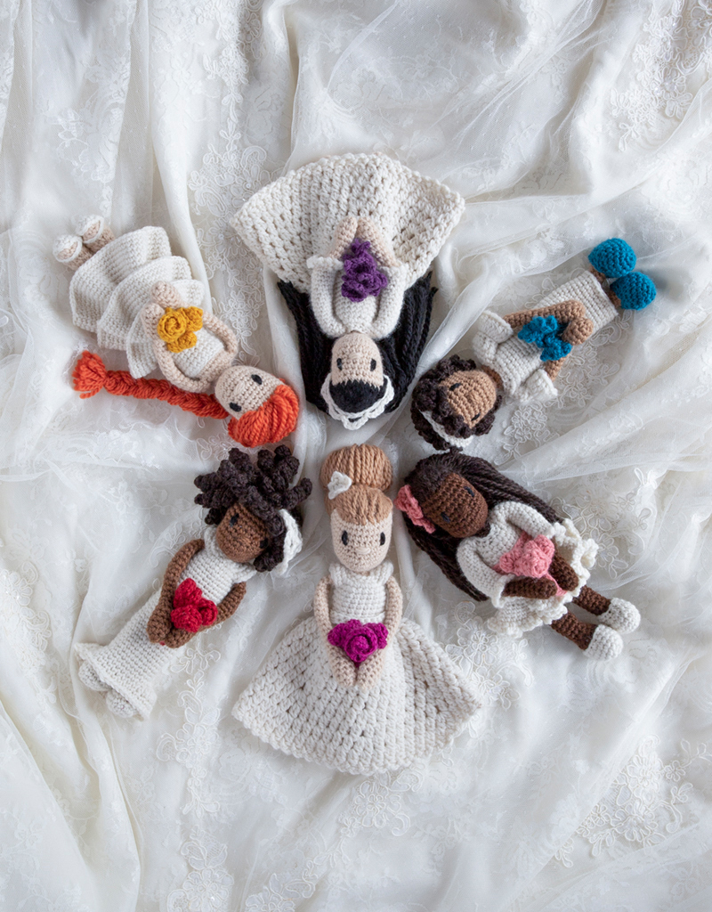 Crochet Wedding Dolls Patterns | TOFT