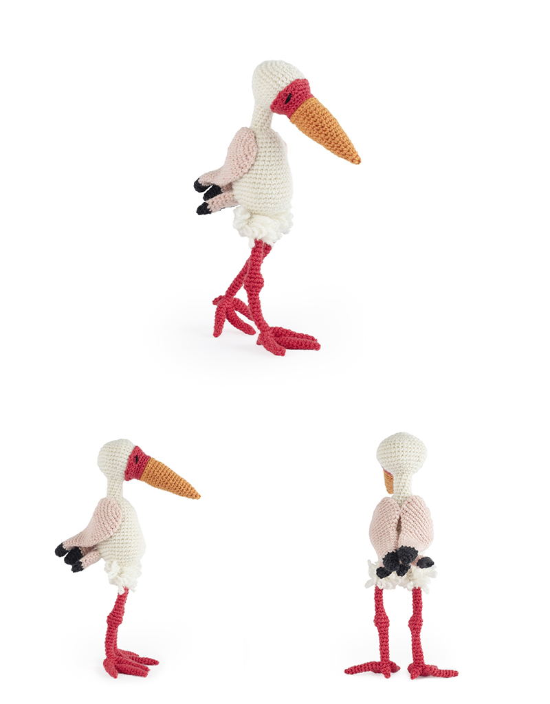 Penrod the Yellow-Billed Stork | Edward's Menagerie by Kerry Lord