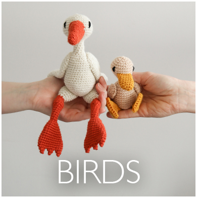 TOFT Animal Crochet Patterns from Edward’s Menagerie
